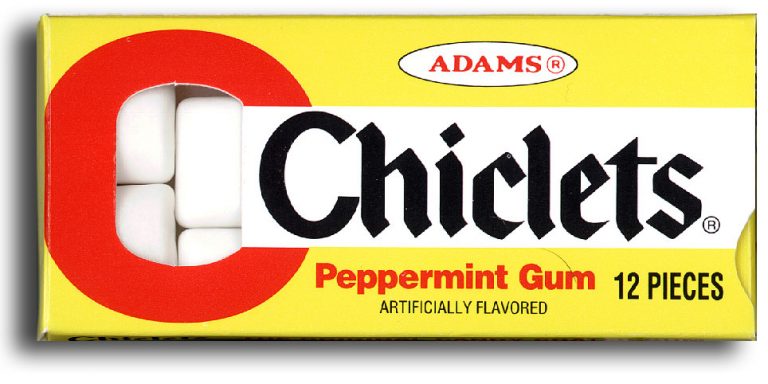 Chiclets Chewing Gum - The Engineer's Cafe