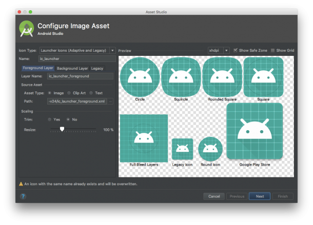 Add Adaptive Icons to your Android App - The Engineer's Cafe