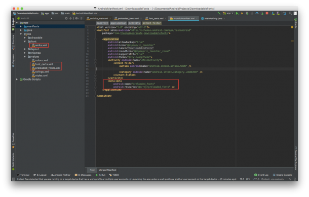 Add downloadable fonts to your Android App - The Engineer's Cafe