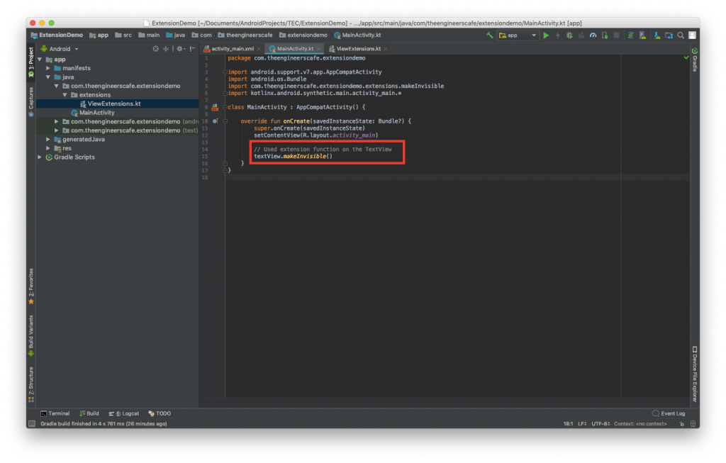 Useful Kotlin Extension Functions For Android The Engineers Cafe