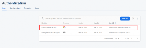 Email and Google authentication in Android using Firebase