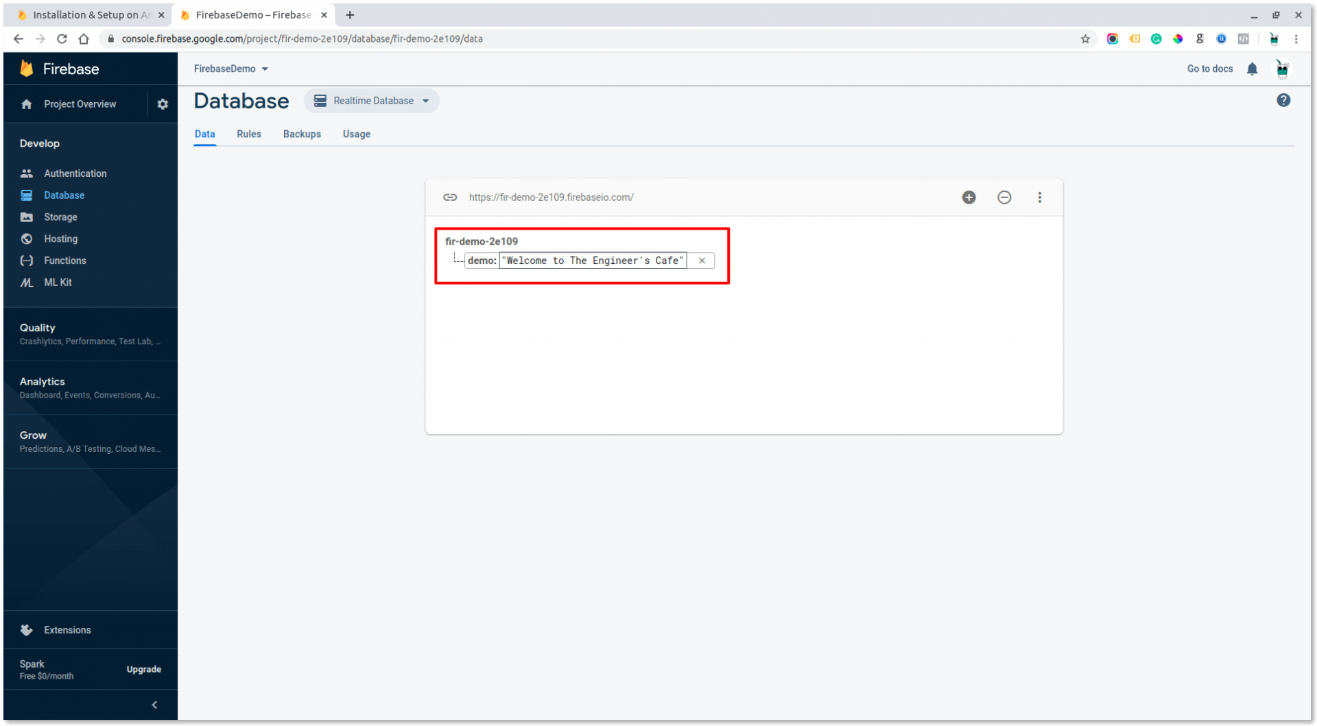 Save And Retrieve Data From Firebase In Android Firebase Tutorial 3