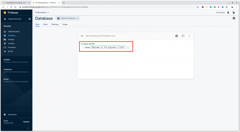 Save and Retrieve data from Firebase in Android (Firebase Tutorial #3) - The Engineer's Cafe